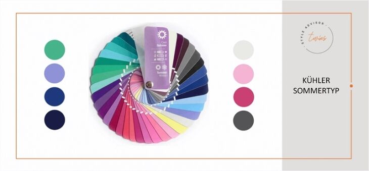 Sommertyp Farben - Light, Cool und Soft Summer Farbpalette